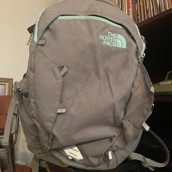 The North Face | Bags | The North Face Gray Backpack | Poshmark